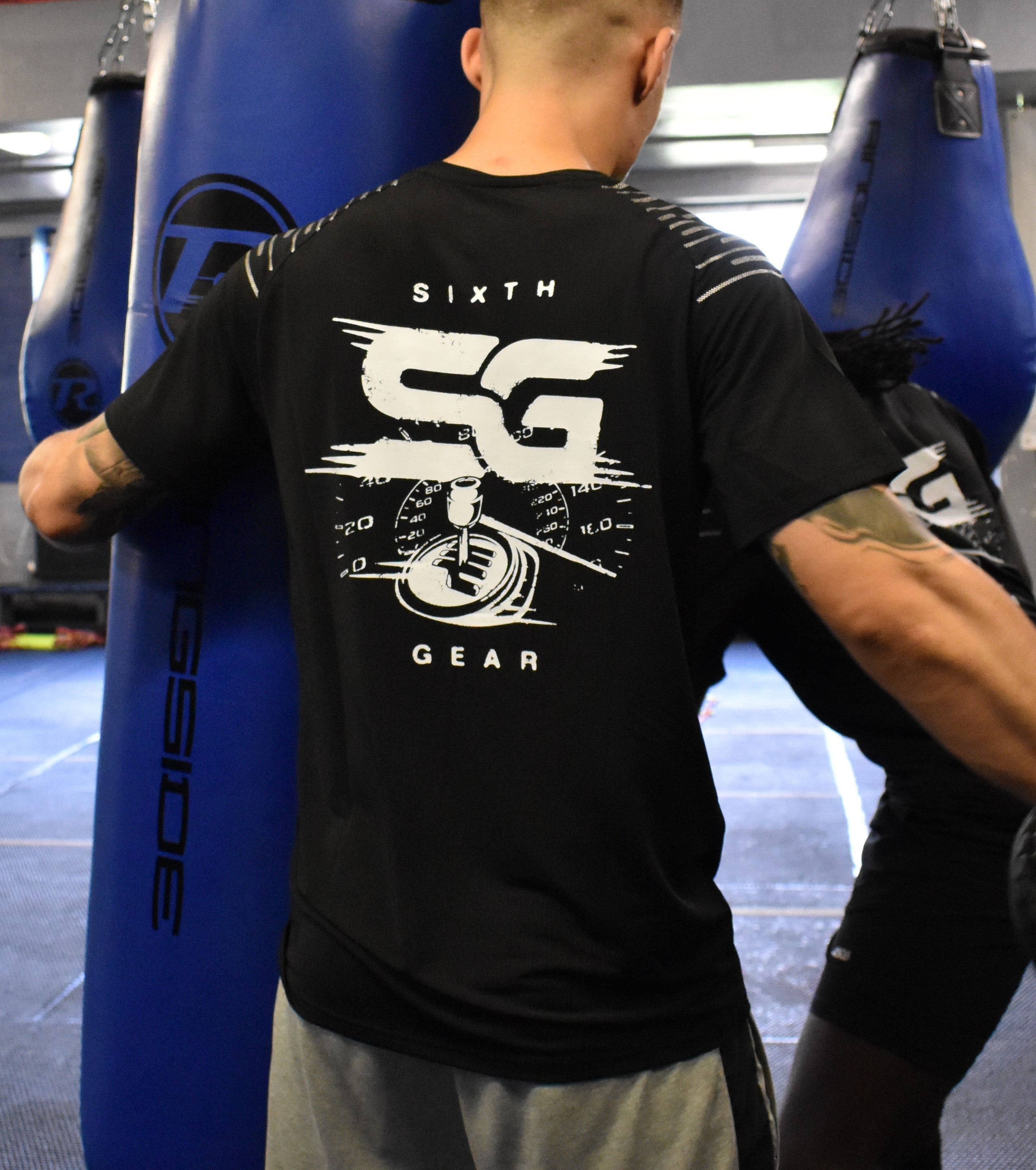 Gear Change Muscle T-shirt - Black – Sixth Gear